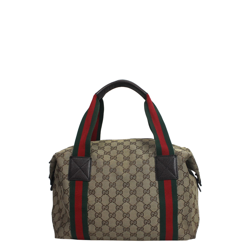 Bolsa Gucci Canvas | Brechó de luxo - Prettynew