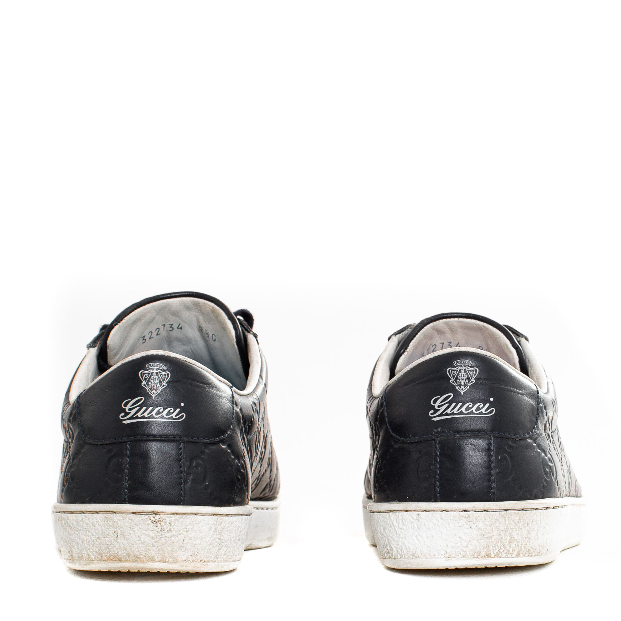 Tênis Gucci Brooklyn Canvas Azul | Brechó de luxo - Prettynew