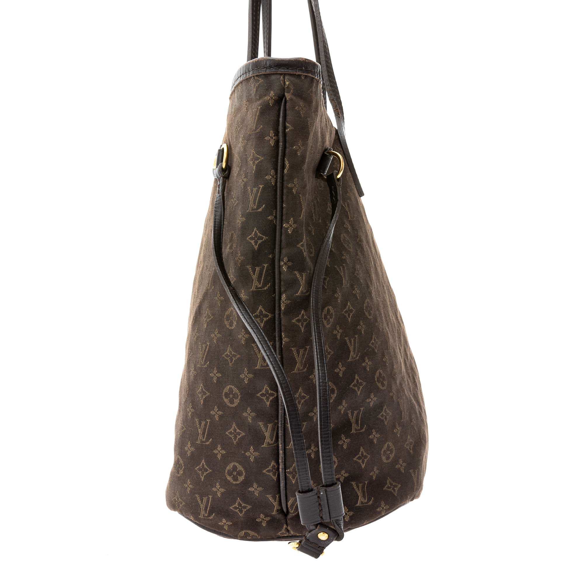 Bolsa Louis Vuitton Neverfull MM Monogram Mini Lin | Brechó de luxo ...