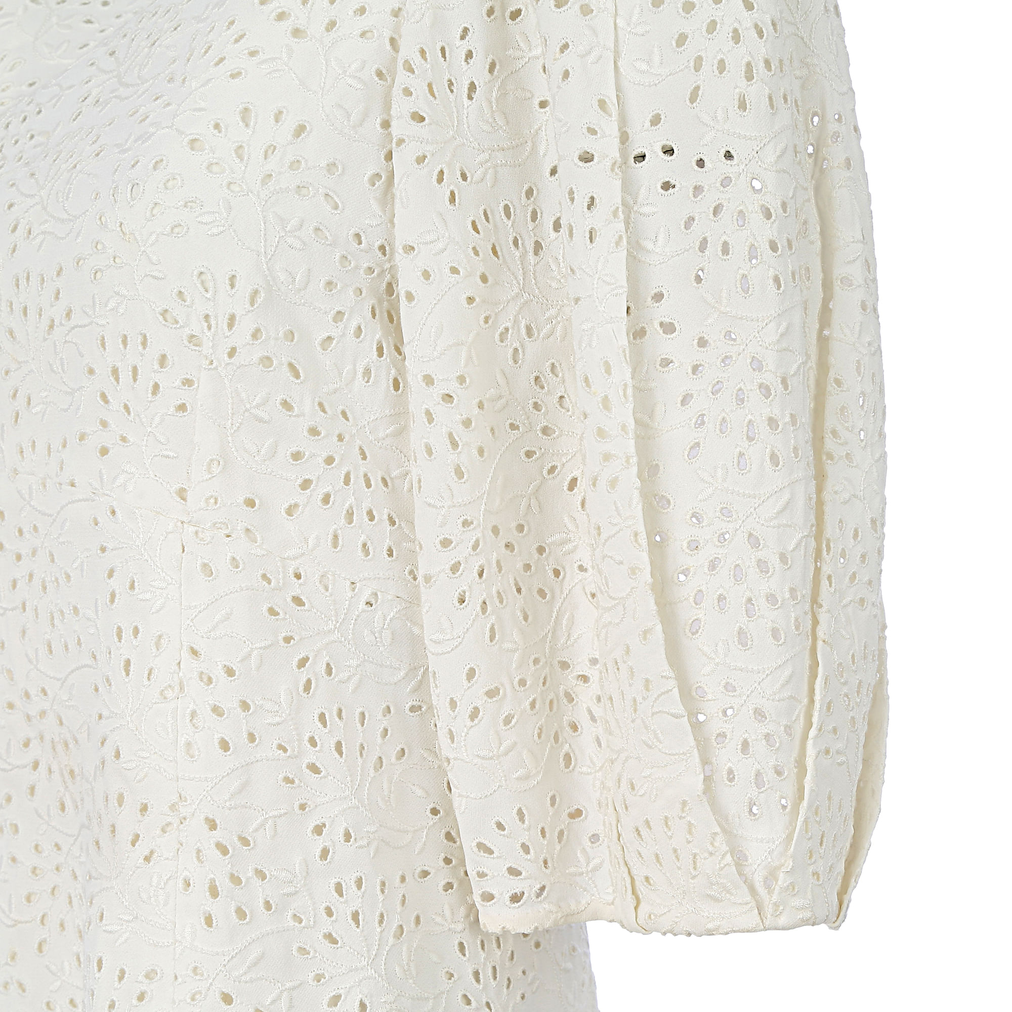 Vestido Chloe Renda Branco | Brechó de luxo - Prettynew