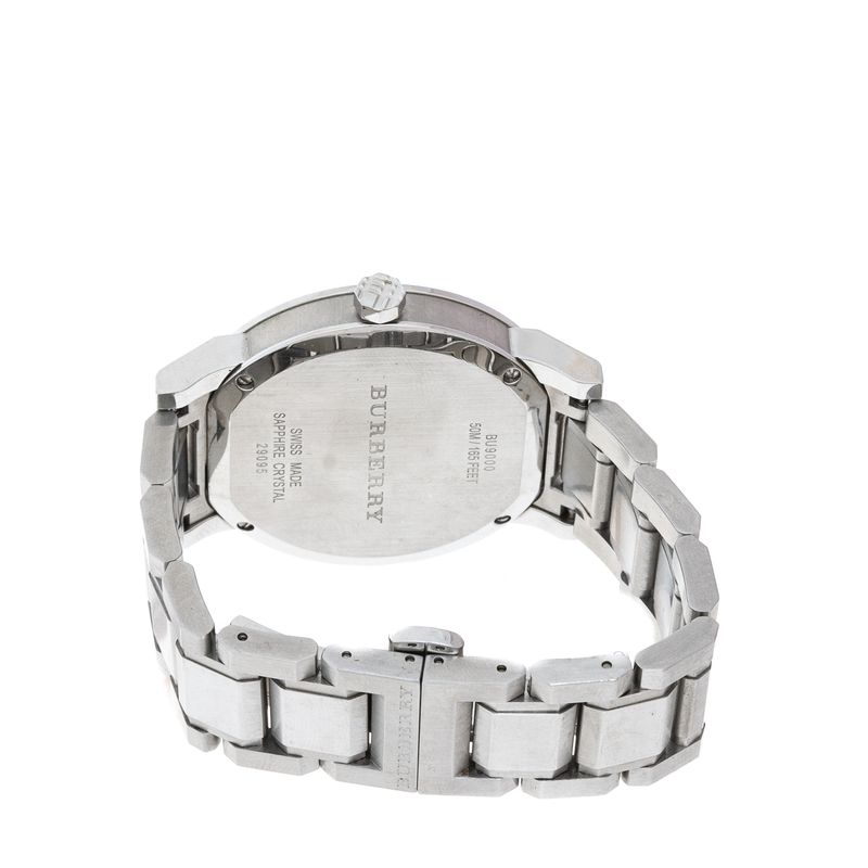 Relógio Burberry BU9000 38mm Aço | Brechó de luxo - Prettynew