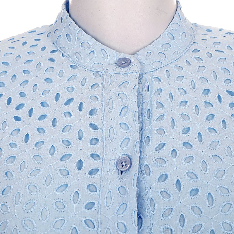 Vestido Michael Kors Renda Azul | Brechó de luxo - Prettynew