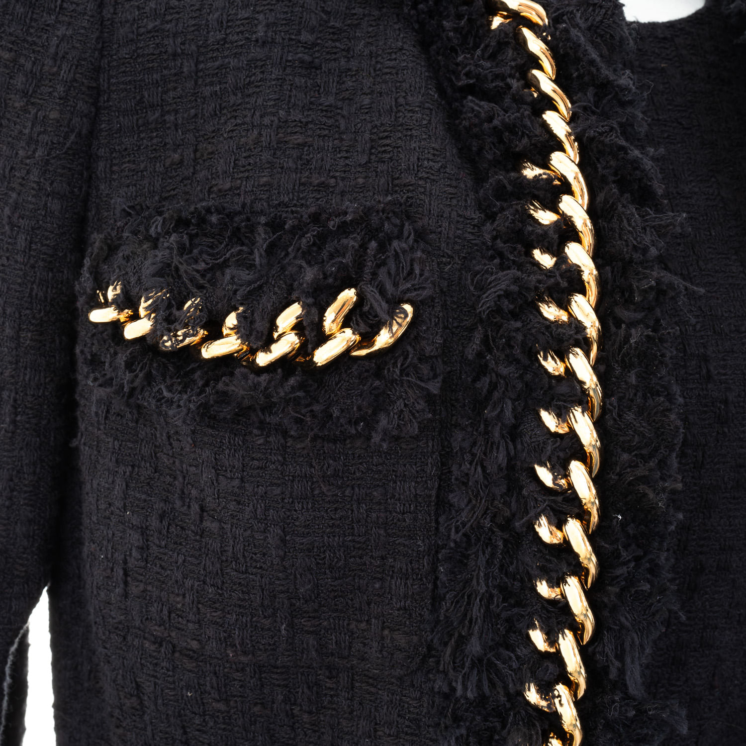 Conjunto Versace Correntes Preto | Brechó de luxo - Prettynew