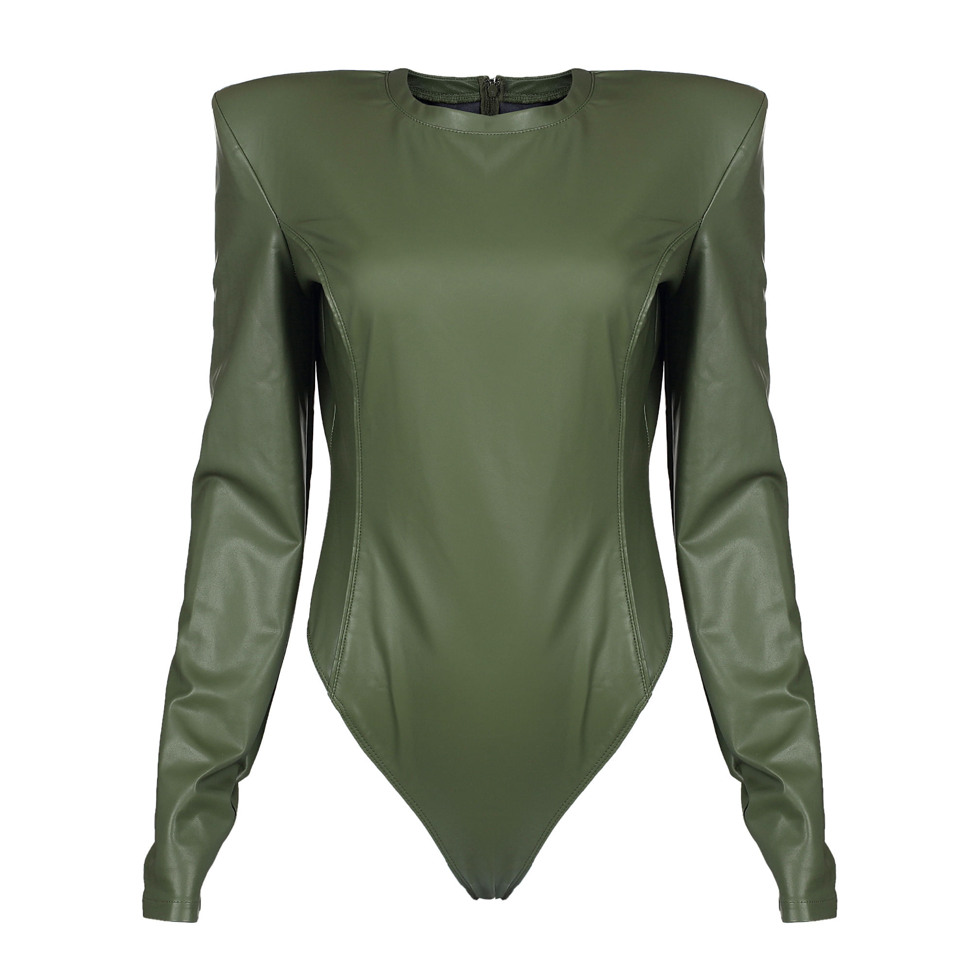 Body Verde Musgo | Brechó de luxo - Prettynew