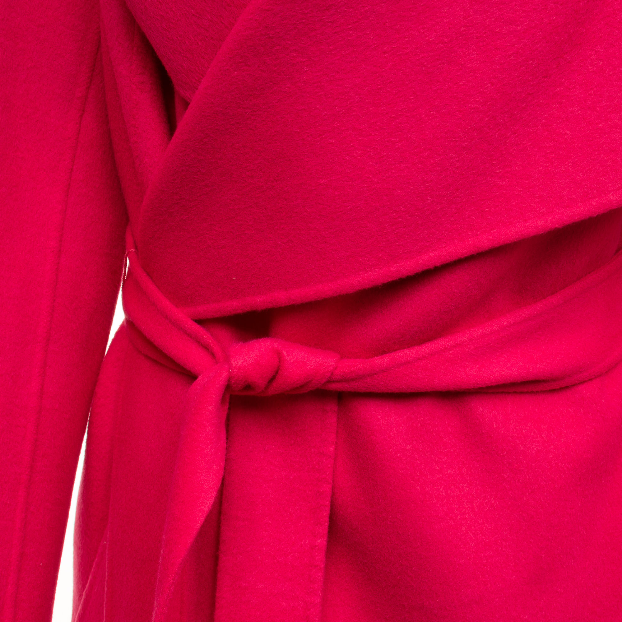 Sobretudo Hugo Boss Lã Rosa | Brechó de luxo - Prettynew