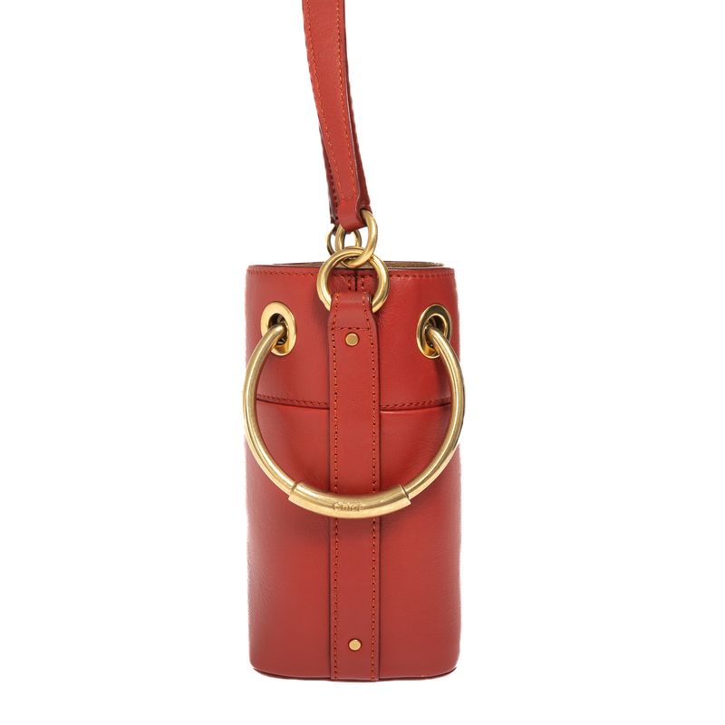 Bolsa Chloe Roy Mini Terracota | Brechó de luxo - Prettynew