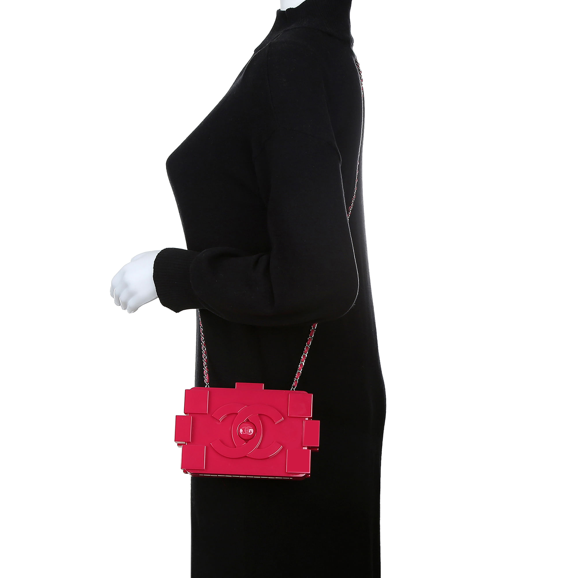 Bolsa Chanel Brick Rosa | Brechó de luxo - Prettynew