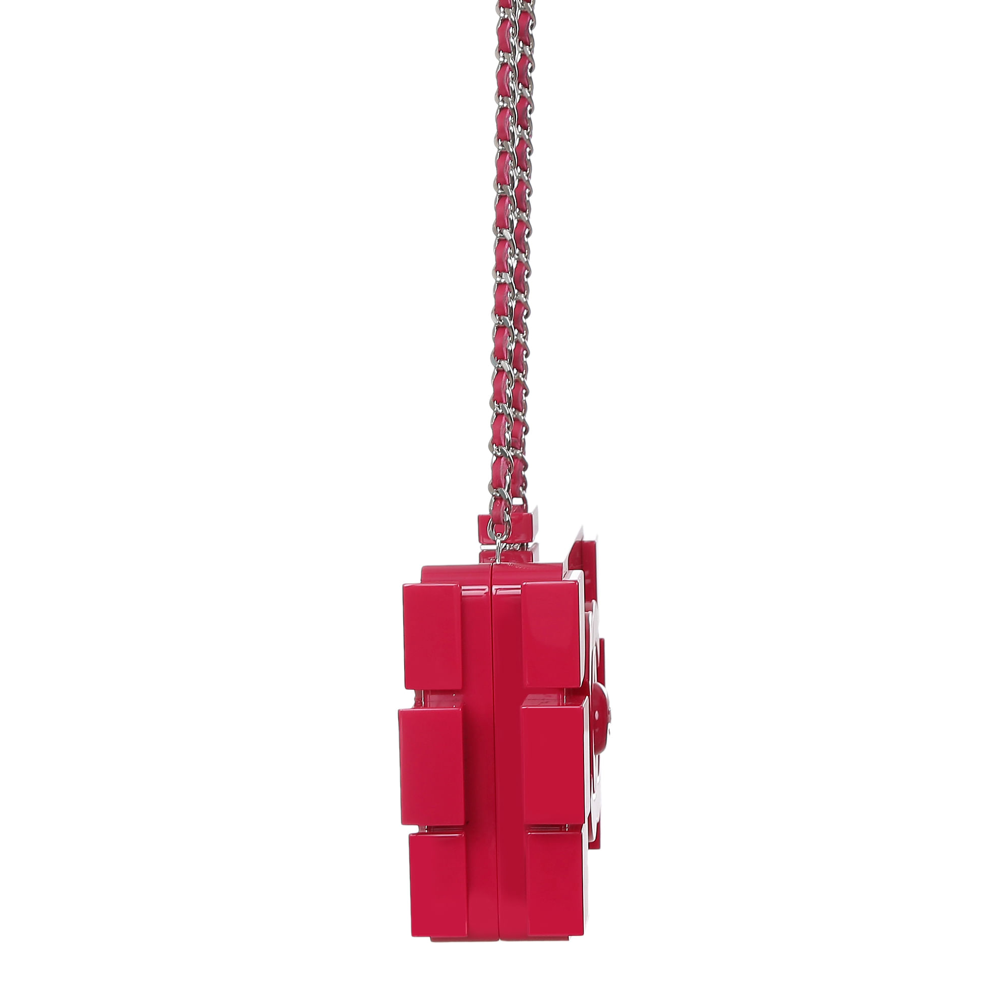Bolsa Chanel Brick Rosa | Brechó de luxo - Prettynew