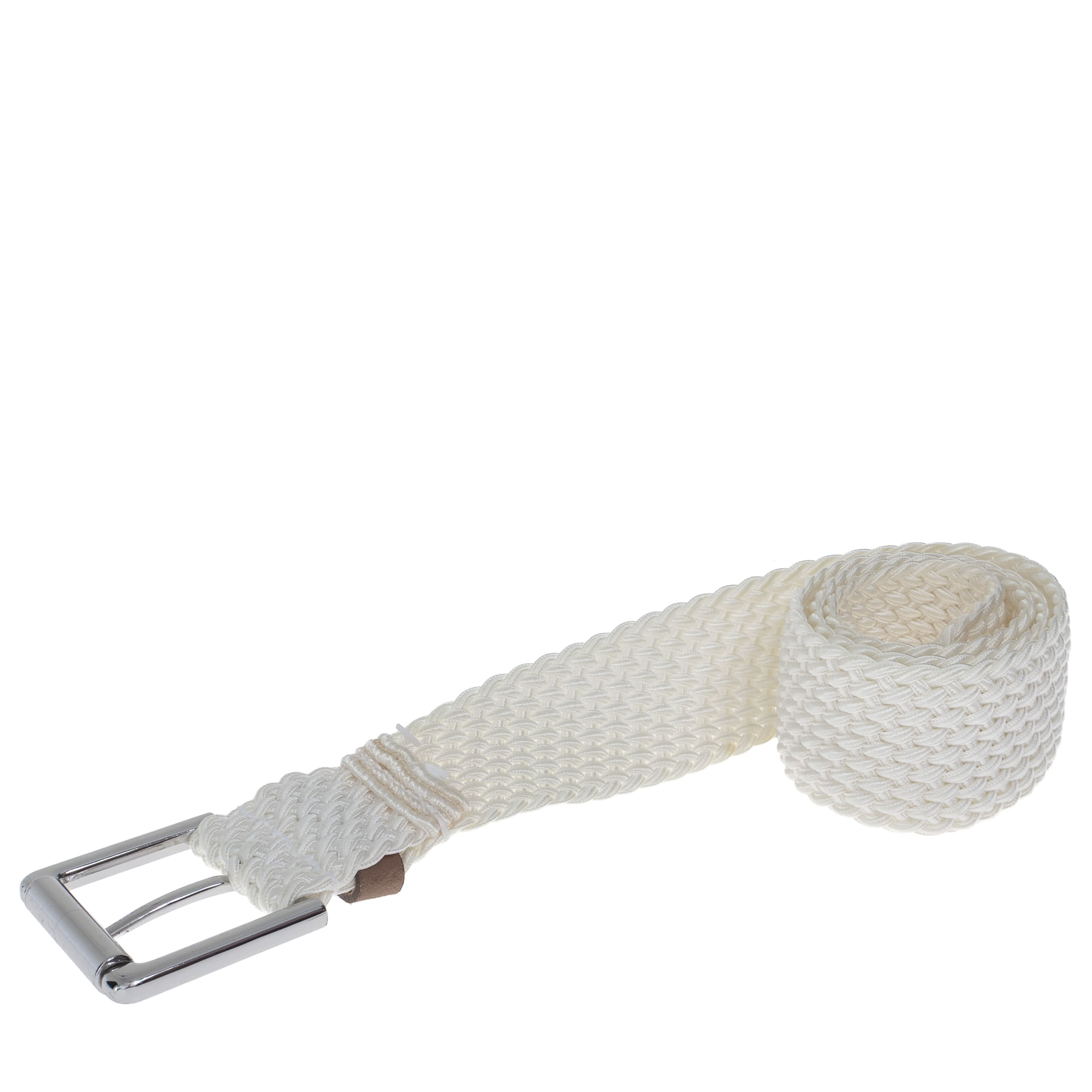 Cinto Ralph Lauren Trançado Branco | Brechó de luxo - Prettynew