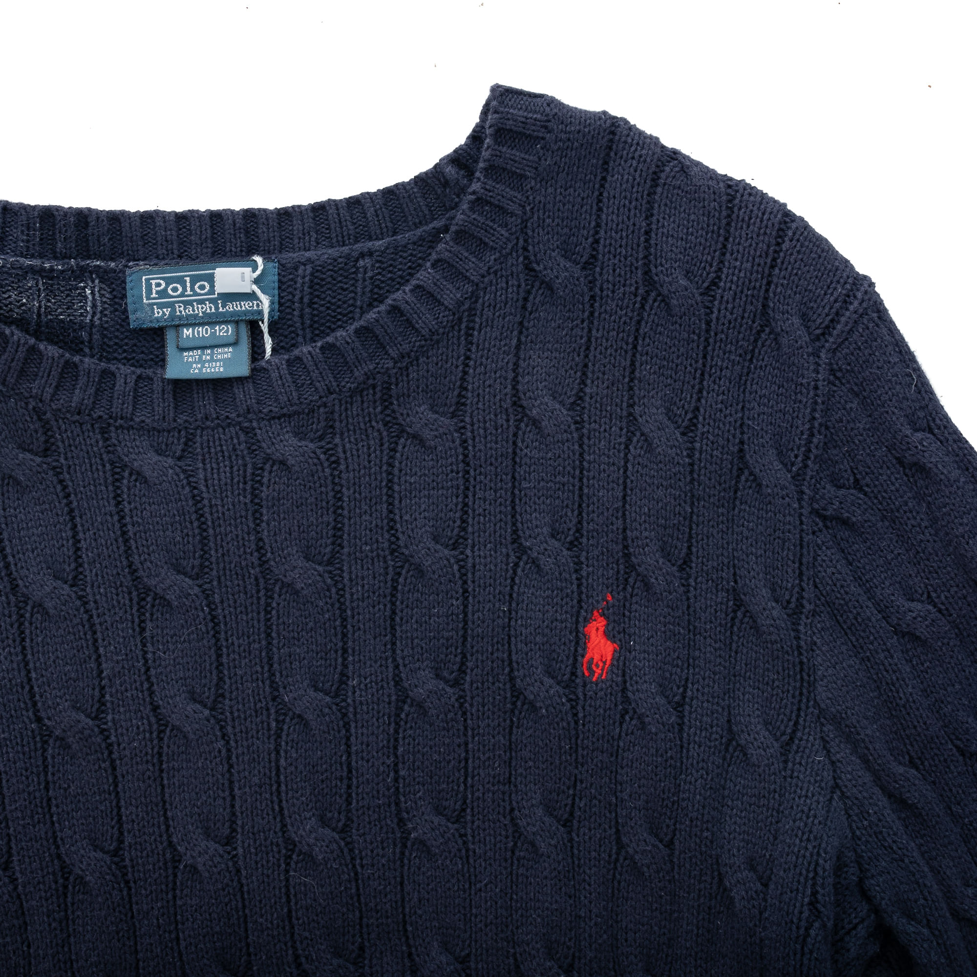 Suéter Polo Ralph Lauren Infantil Marinho | Brechó de luxo - Prettynew