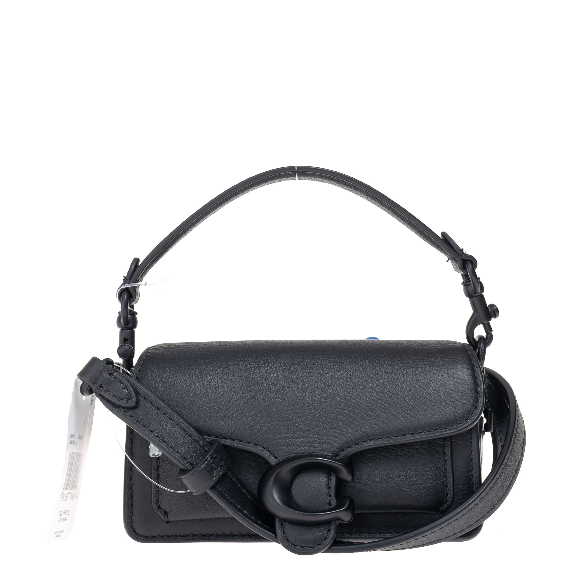 Bolsa Coach Tabby Micro Preta | Brechó de luxo - Prettynew