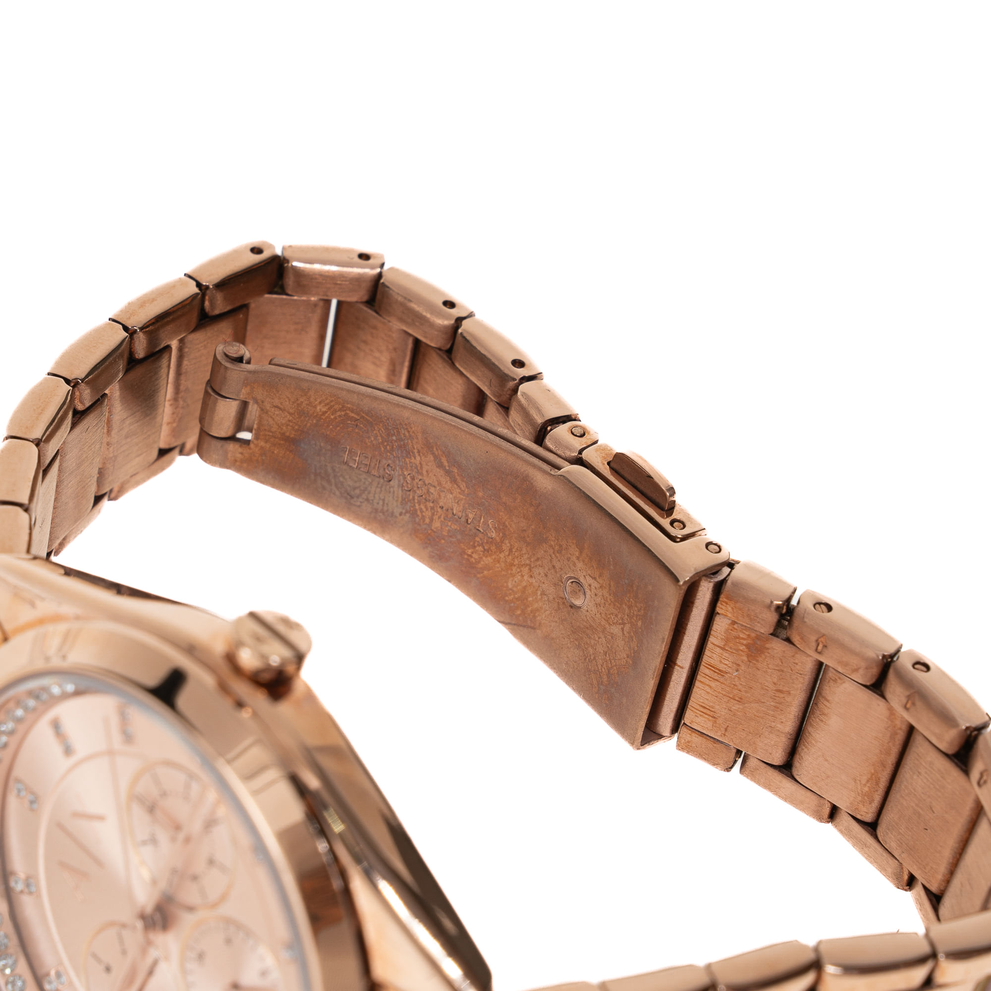 Relógio Armani Exchange AX5658 Rosé | Brechó de luxo - Prettynew