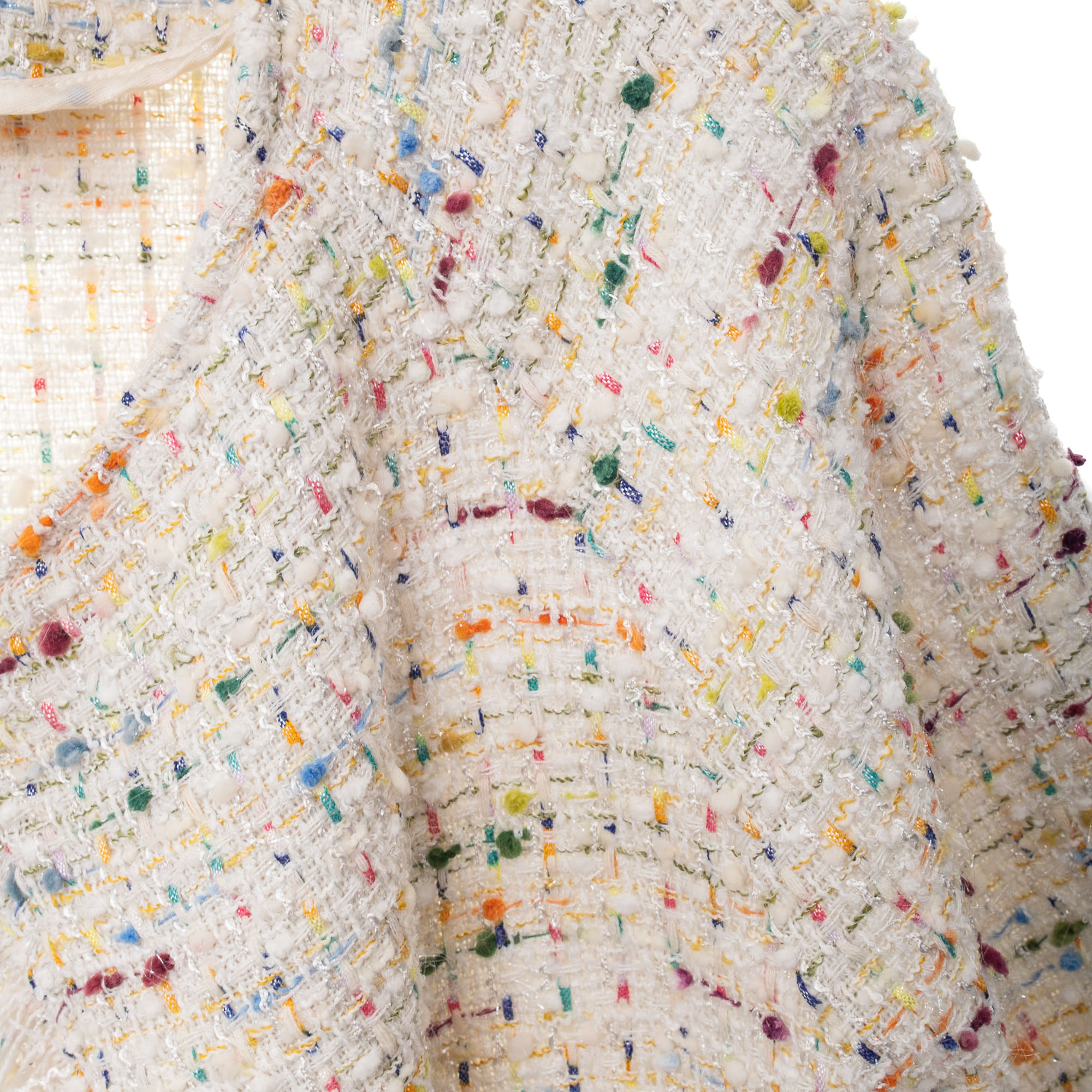 Casaco Mixed Longo Tweed | Brechó de luxo - Prettynew